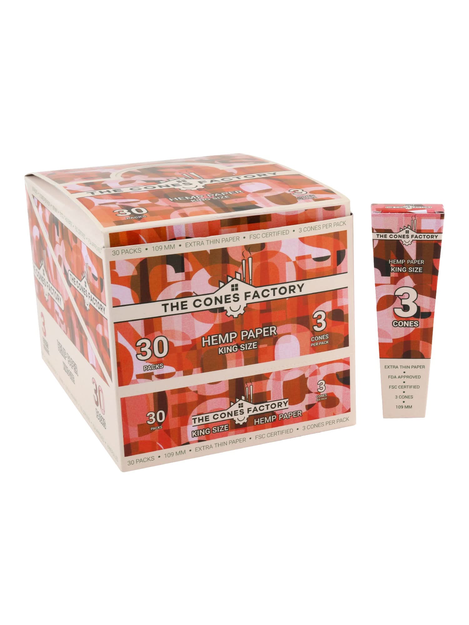 Raw King Size Cones | Bulk Order Online | The Cones Factory