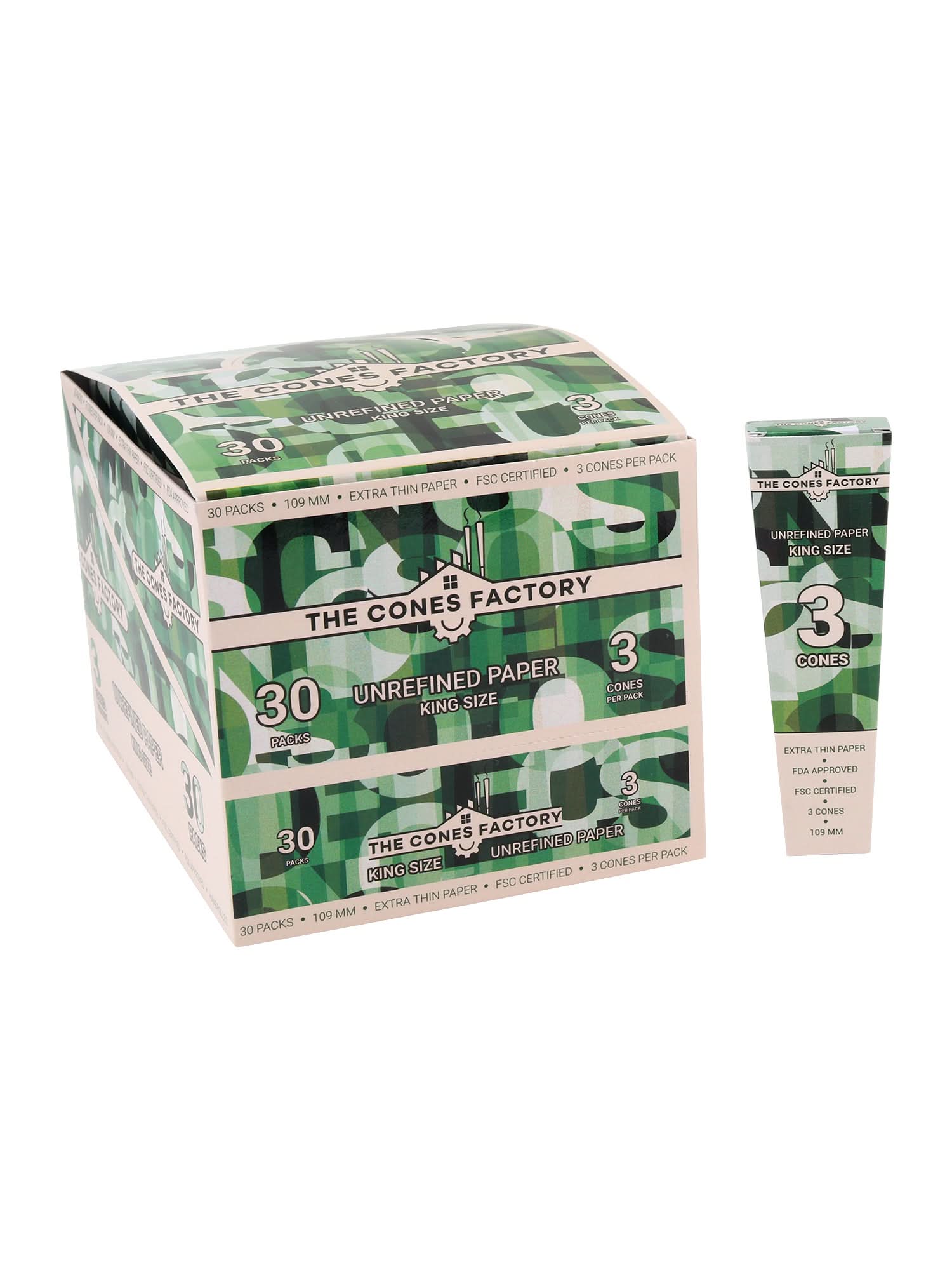 King Size Cones | Bulk Order Online | The Cones Factory