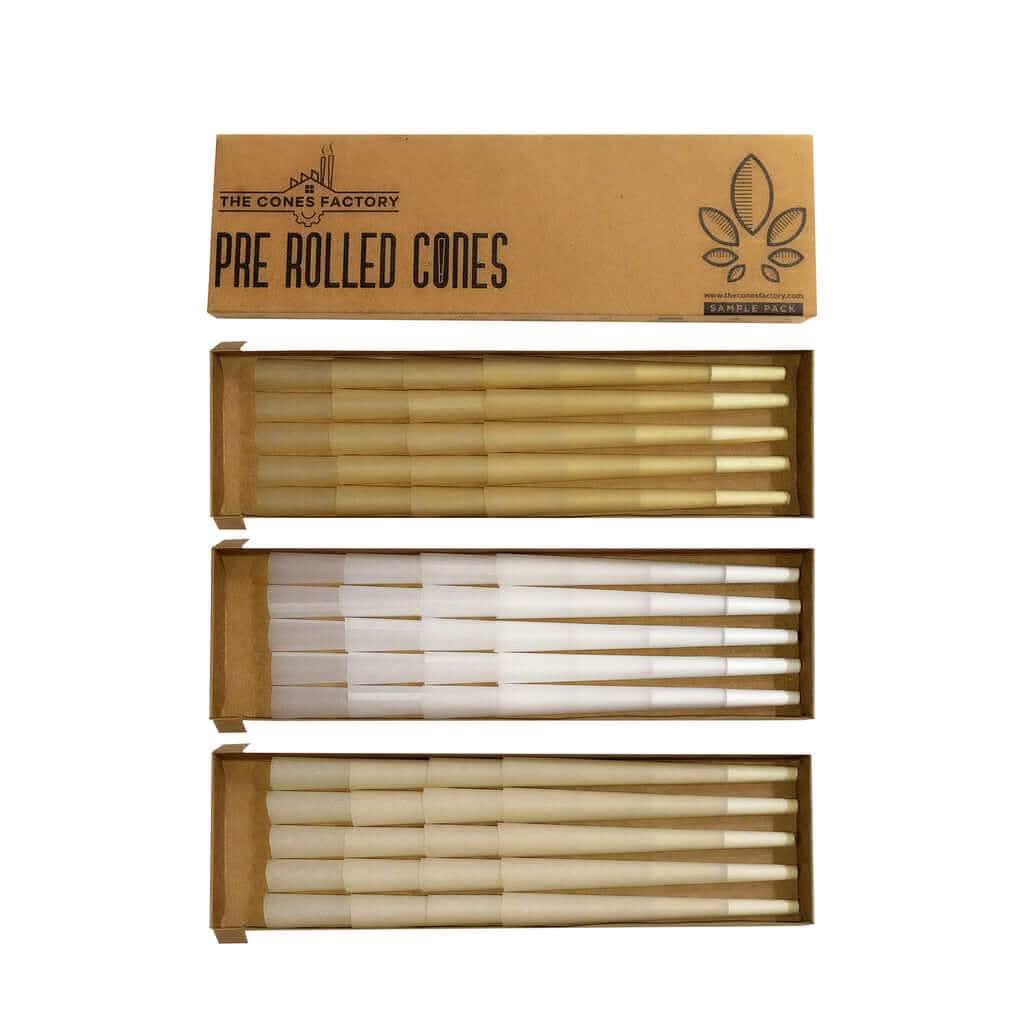 Sample Pack Pre Rolled Cones/Tubes | The Cone Factory